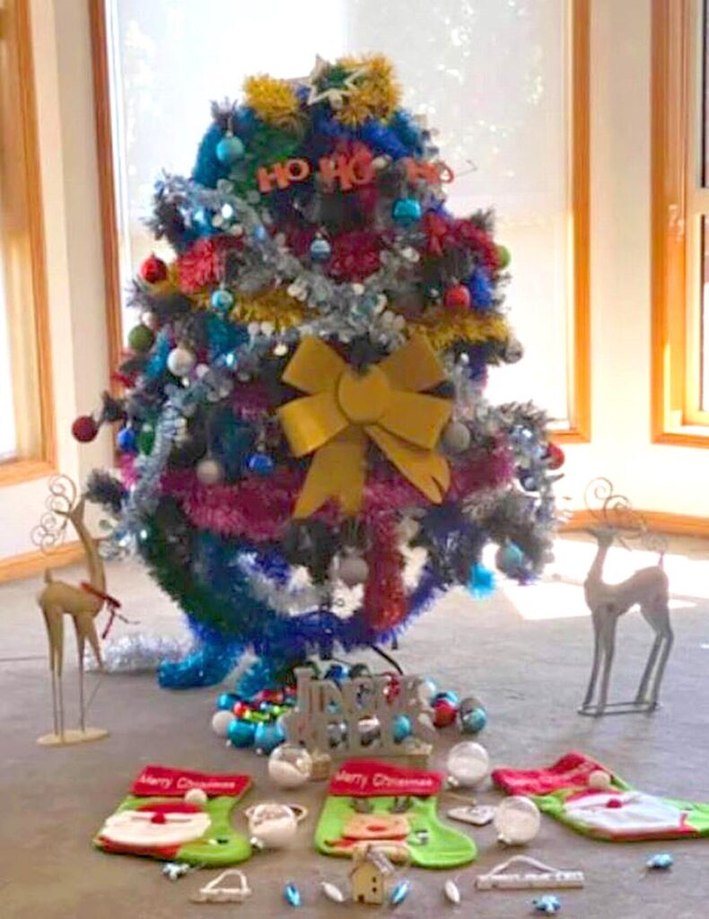 Mum's hilarious Christmas tree fail leaves her 'questioning her life ...